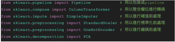 Data Science Mlops Python套件scikit Learn Pipeline